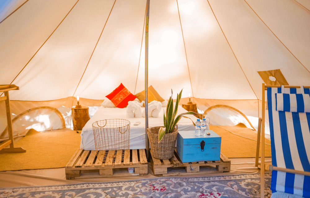 Tikaokao Premium Tent with Private Bathroom & AC | Tents available at ...